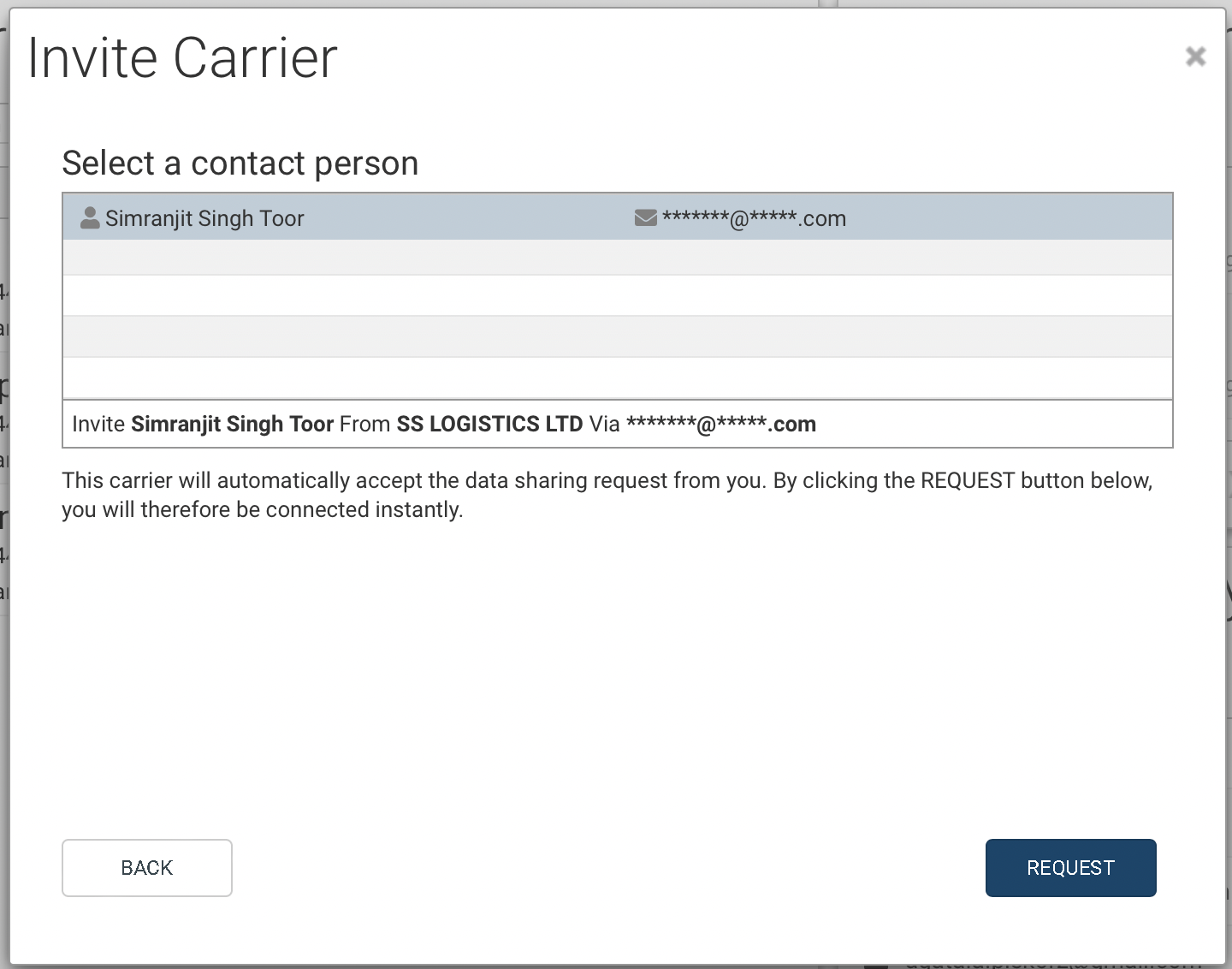 Add Carrier – project44