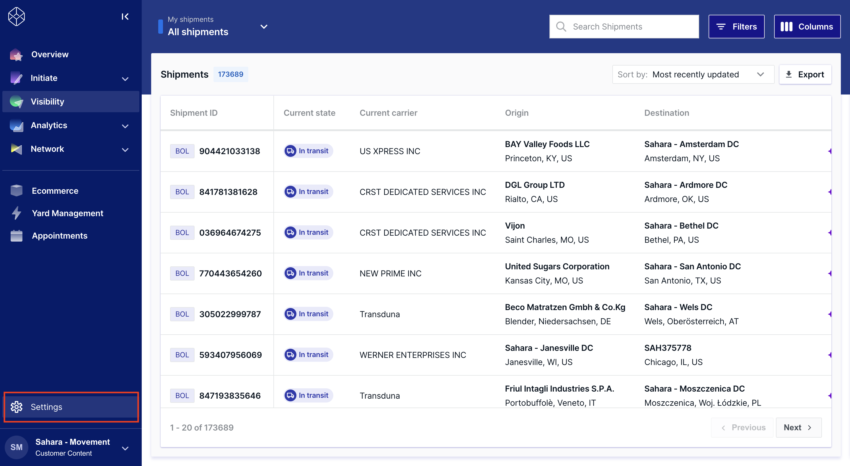 Get Started with the User Management UI – project44