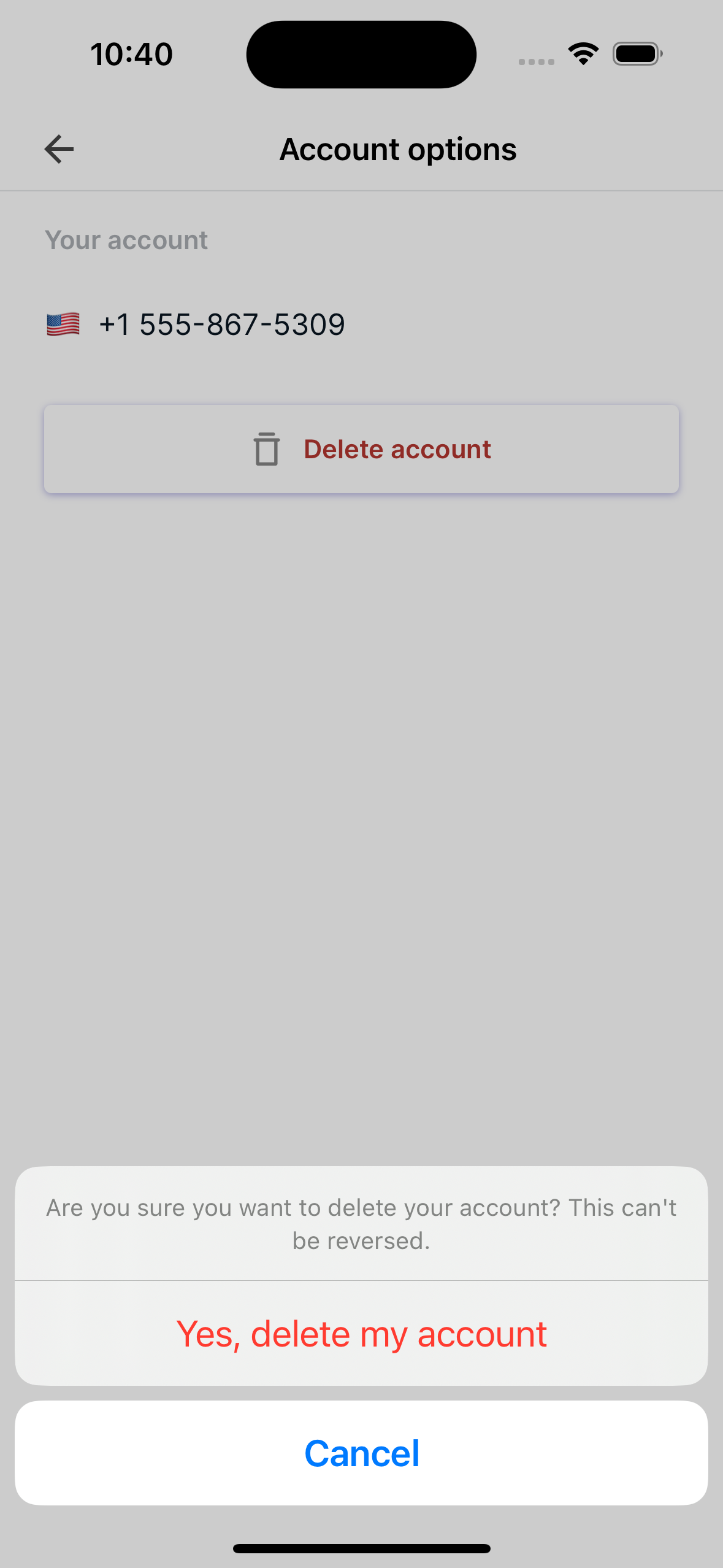 Delete DriveView – project44