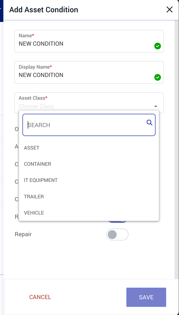 Configure Asset Management Settings – project44