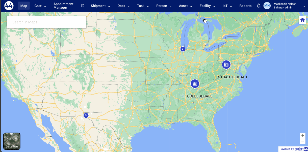 View and Manage Vehicles in Vehicle Listing – project44