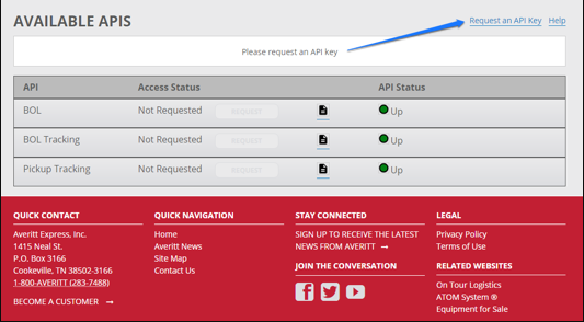 Averitt Express - AVRT – project44